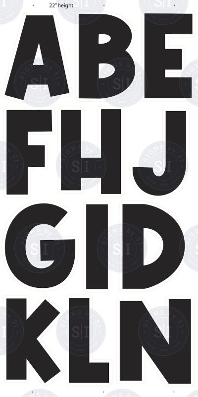 Alphabet sets - Signs by SI