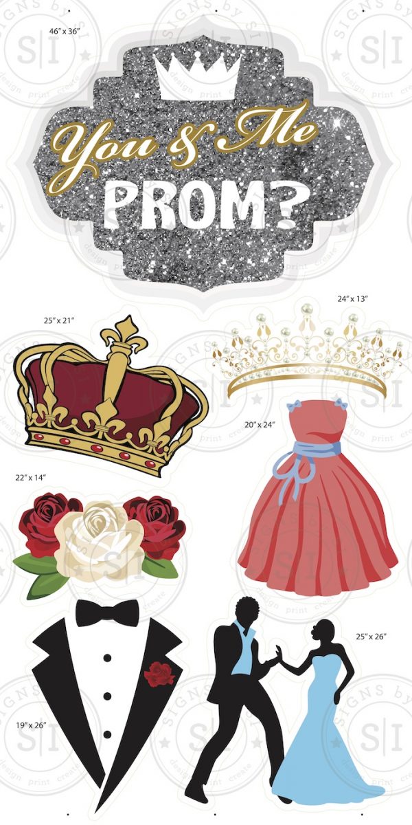 Prom Promposal Smart Set - 7 Pieces - Signs by SI