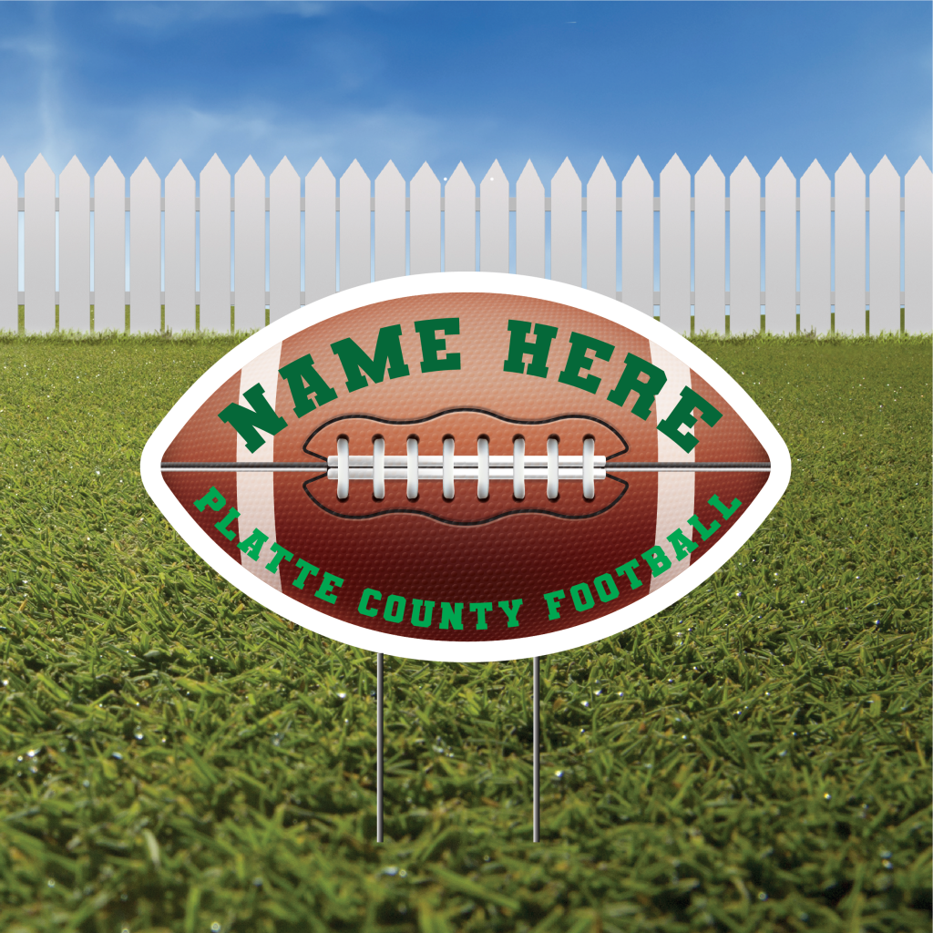 Custom Football 22" - Set of 12 - Signs by SI