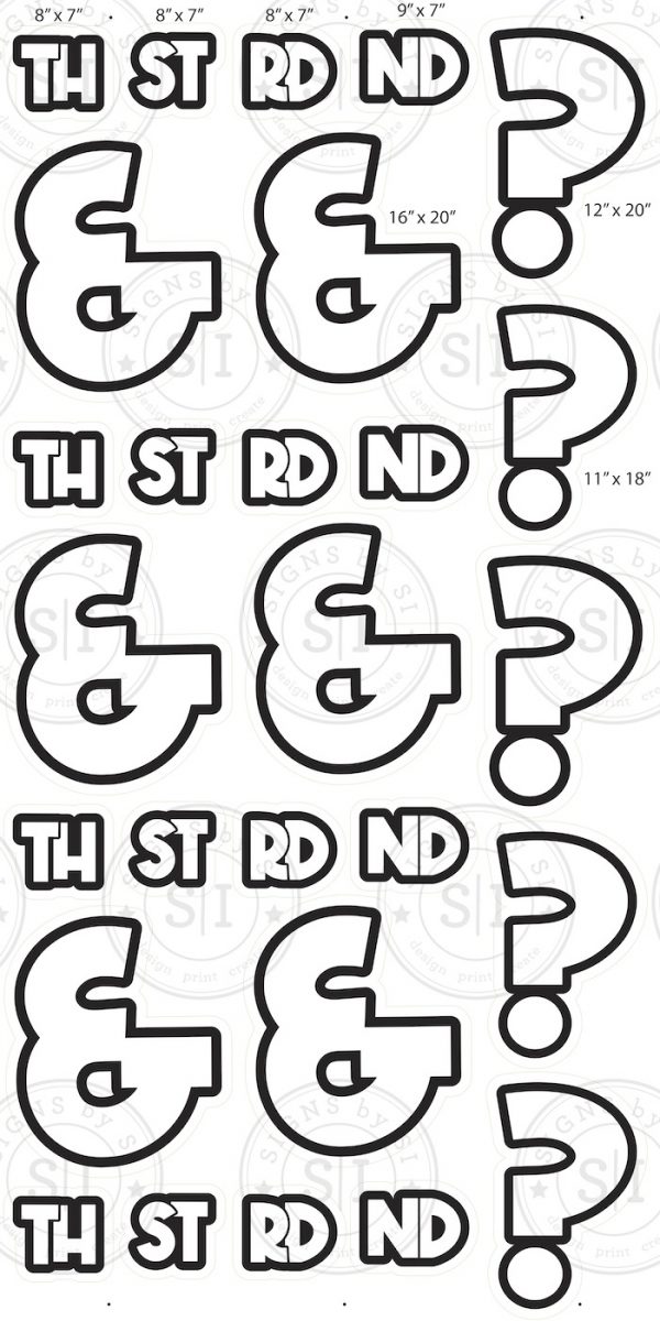 Special Characters - Signs by SI