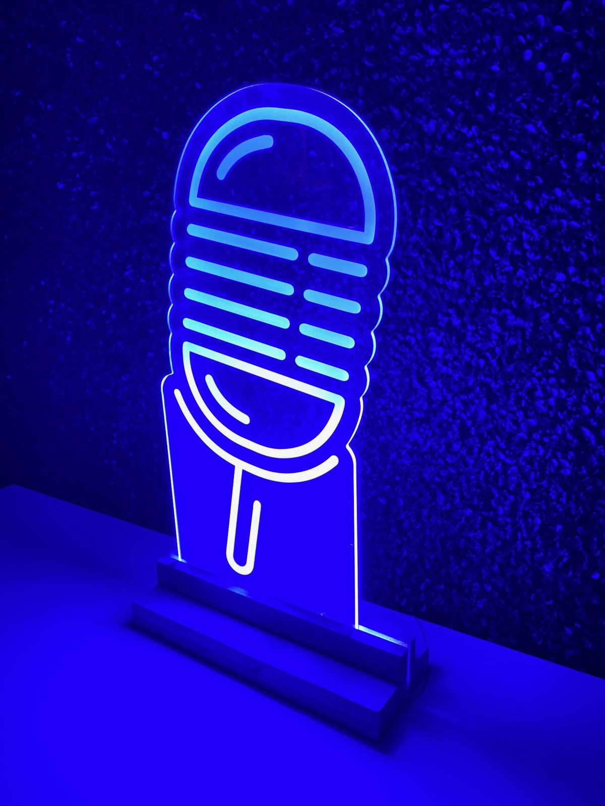 Custom Made LED Acrylic Light Up Display Sign in Board or Centerpieces ...