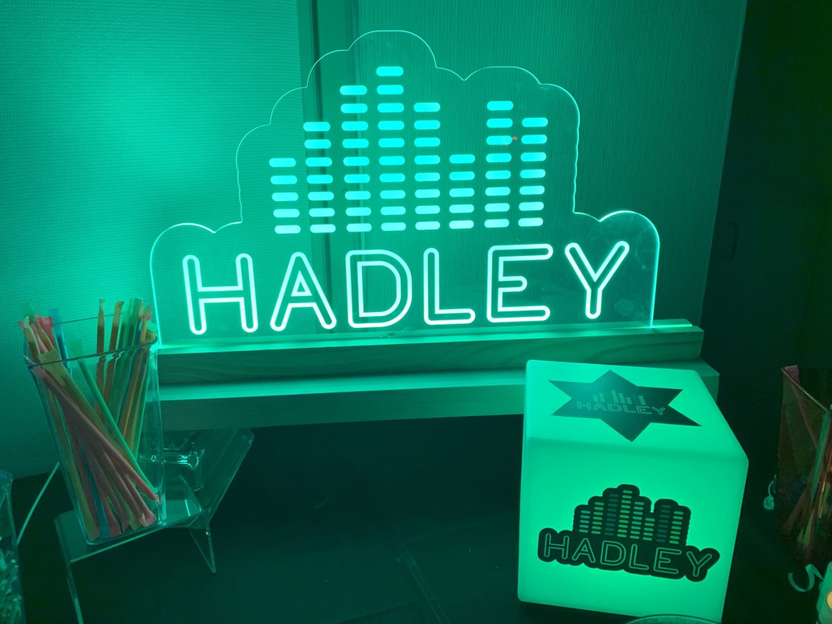 Custom Made LED Acrylic Light Up Display Sign in Board or Centerpieces ...