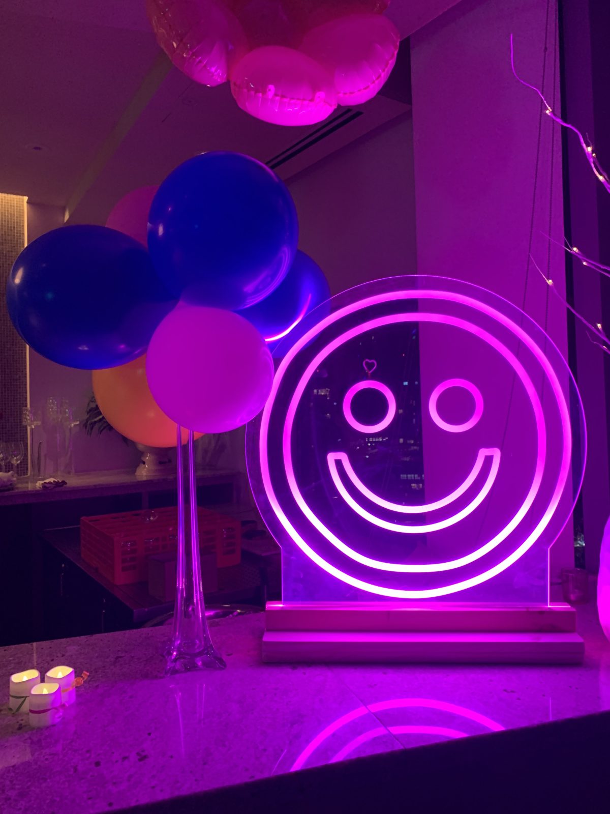 Custom Made LED Acrylic Light Up Display Sign in Board or Centerpieces ...