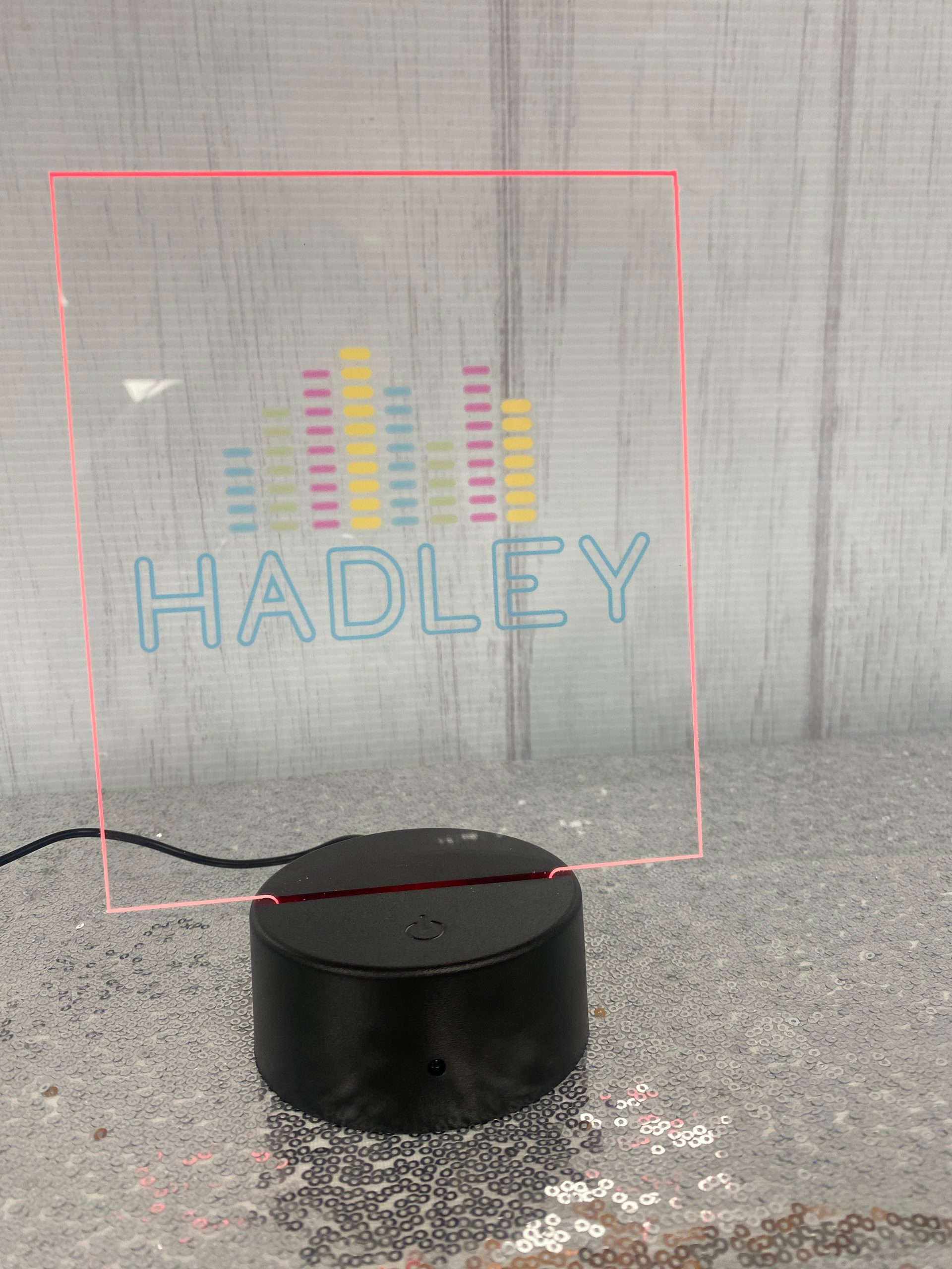 Custom Made LED Acrylic Light Up Centerpieces - Create Your Own With ...