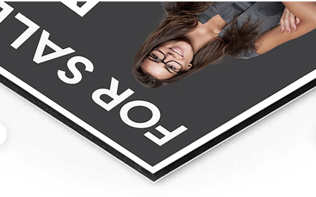 Real Estate Yard Sign | For Sale Sign 18"X24" Dibond Aluminum Thick ...