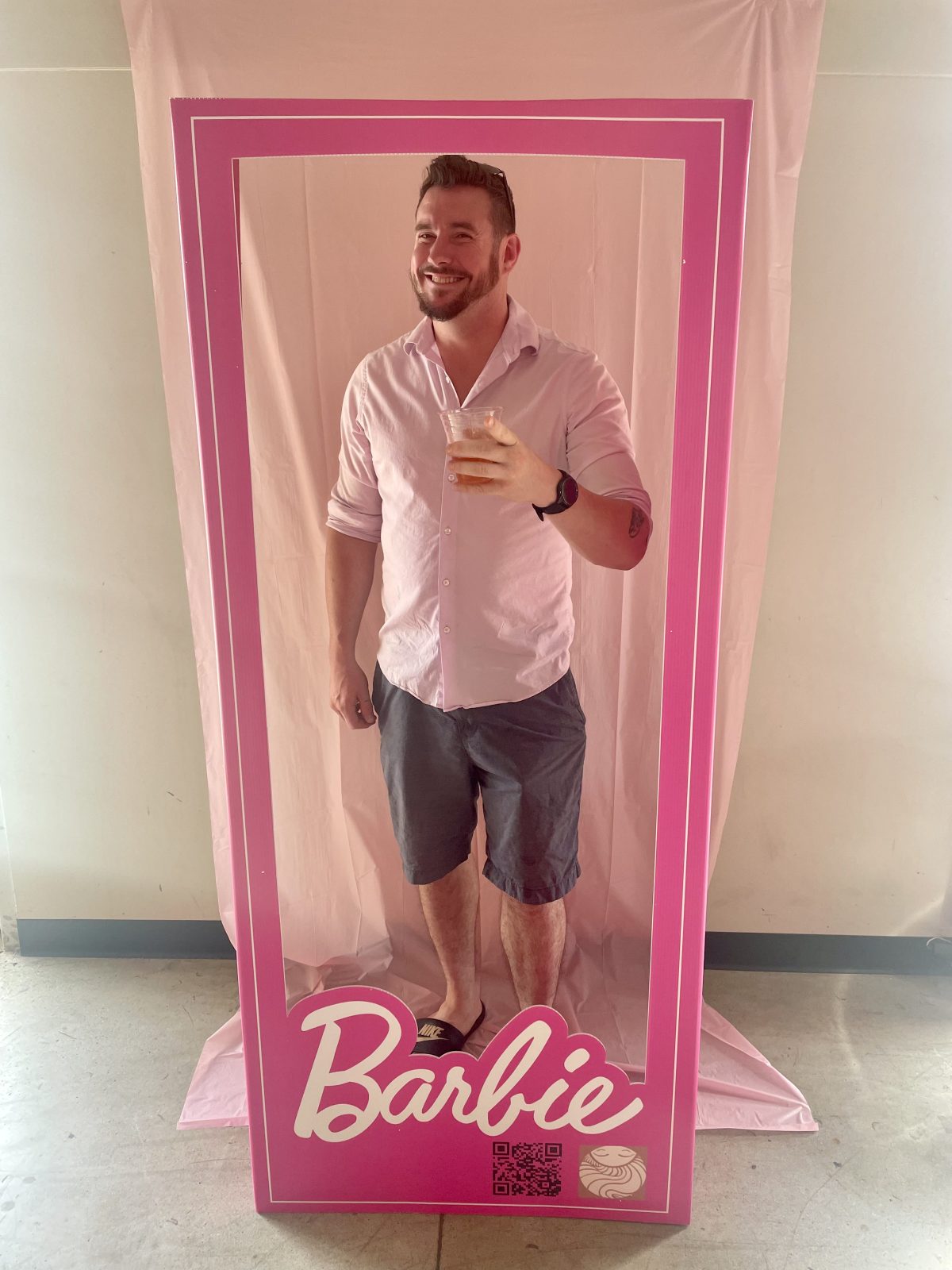 Barbie Box Photo Booth 6 feet Tall (customized with logo/qr code ...